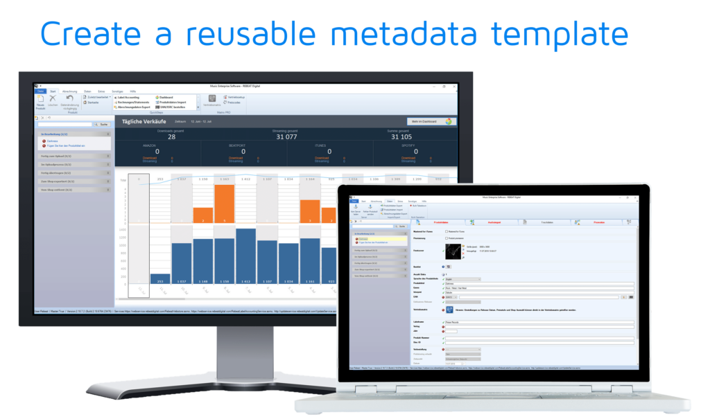 MES Update: Create your own metadata templates - Rebeat Digital EN