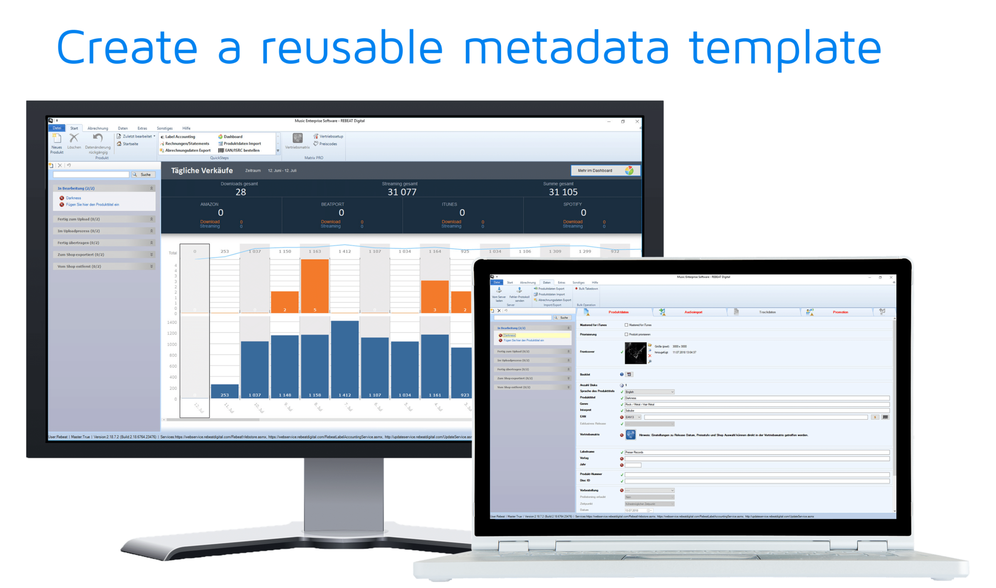 MES Update: Create your own metadata templates - Rebeat Digital EN