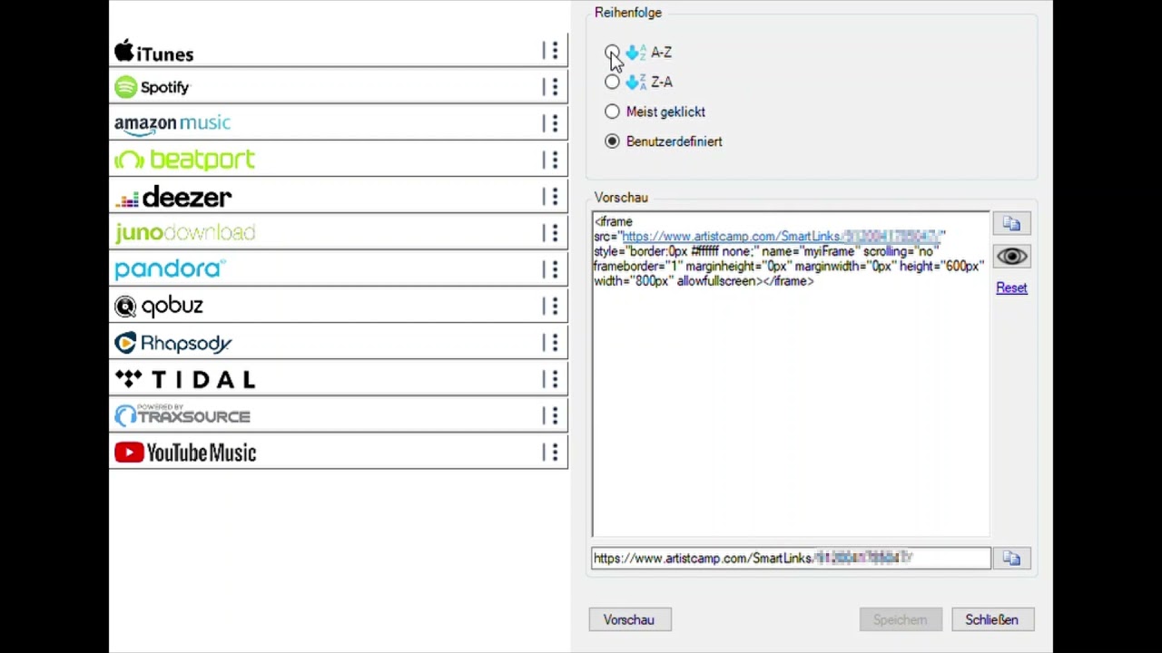 New function: Smartlinks - Rebeat Digital EN